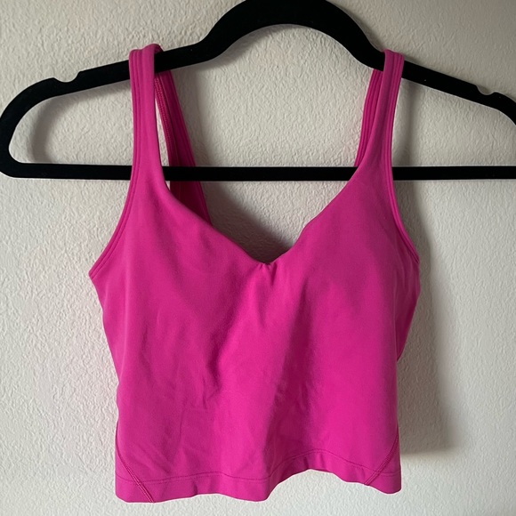 lululemon athletica | Tops | Lululemon Sonic Pink Align Tank | Poshmark